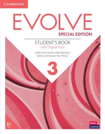 EVOLVE LEVEL 3 TEXT DIGITAL PACK | Studium